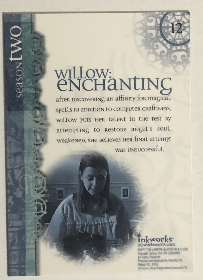 Buffy The Vampire Slayer Trading Card Evolution #12 Alyson Hannigan | eBay