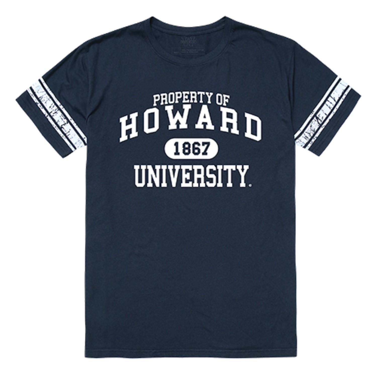 Howard University Bisons NCAA Logo Property Football T-Shirt | eBay