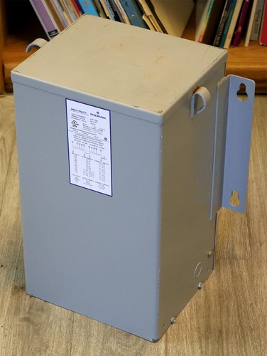 Emerson Hevi-Duty HS5F7.5AS 7.5 kVA General Purpose Wall Mount ...