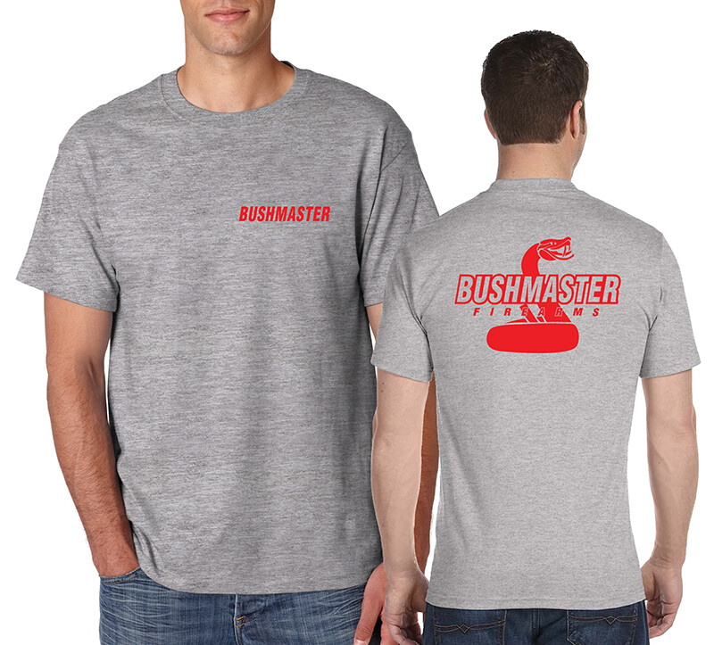 BUSHMASTER Firearms T-Shirt Front and Back 2nd Amendment NRA on S-6XL ...