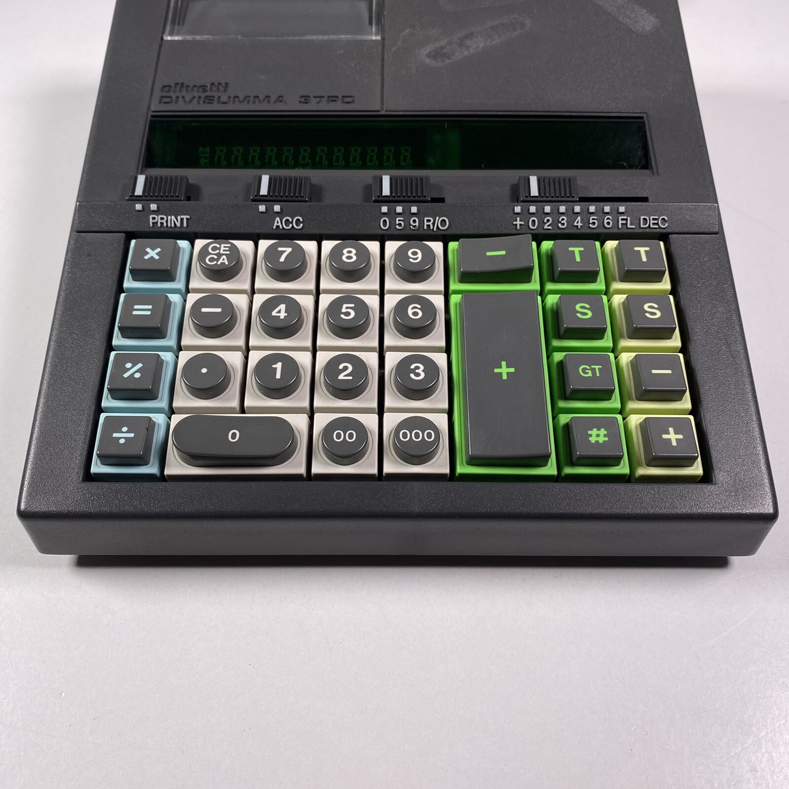 Olivetti Divisumma 37PD Calculator Desktop Adding Machine 1970's Vtg | eBay