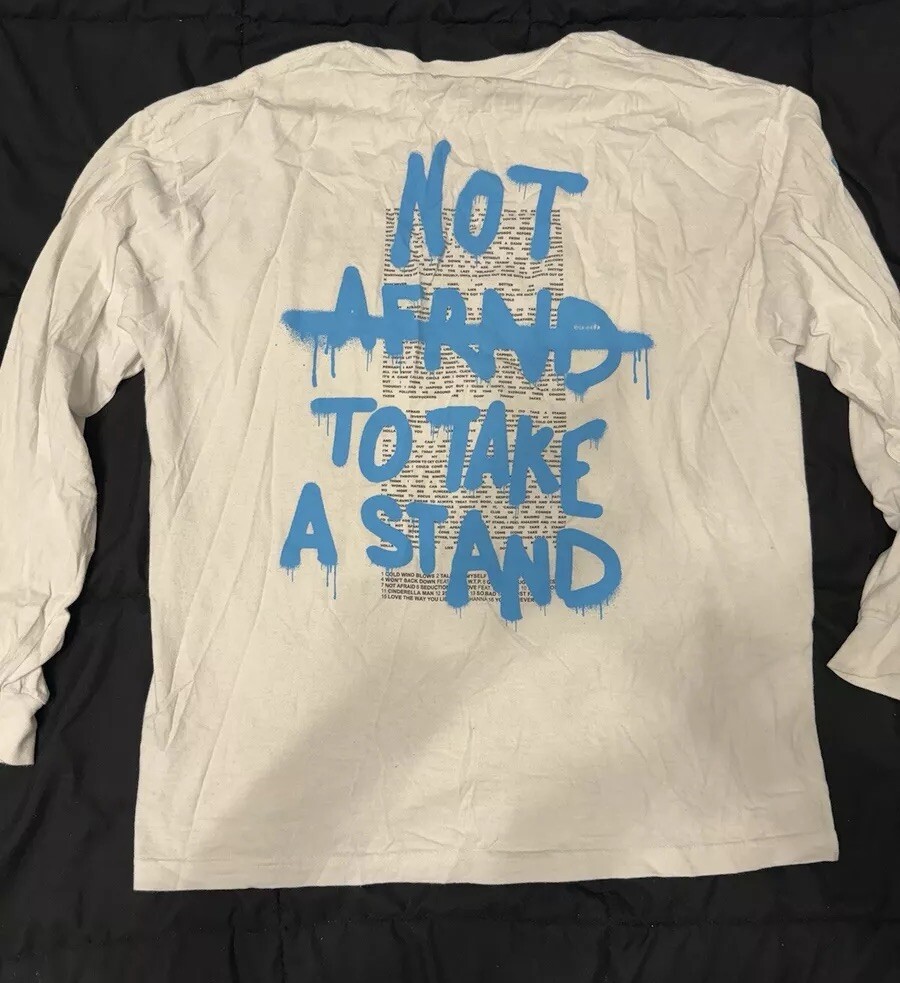 Eminem Not Afraid Cover Eminem Eminem Not Afraid Medium Long Sleeve
