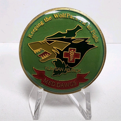 MED DAWGS TOP DAWG Wolfpack KUN/SAN AB/ROK CHALLENGE COIN | eBay