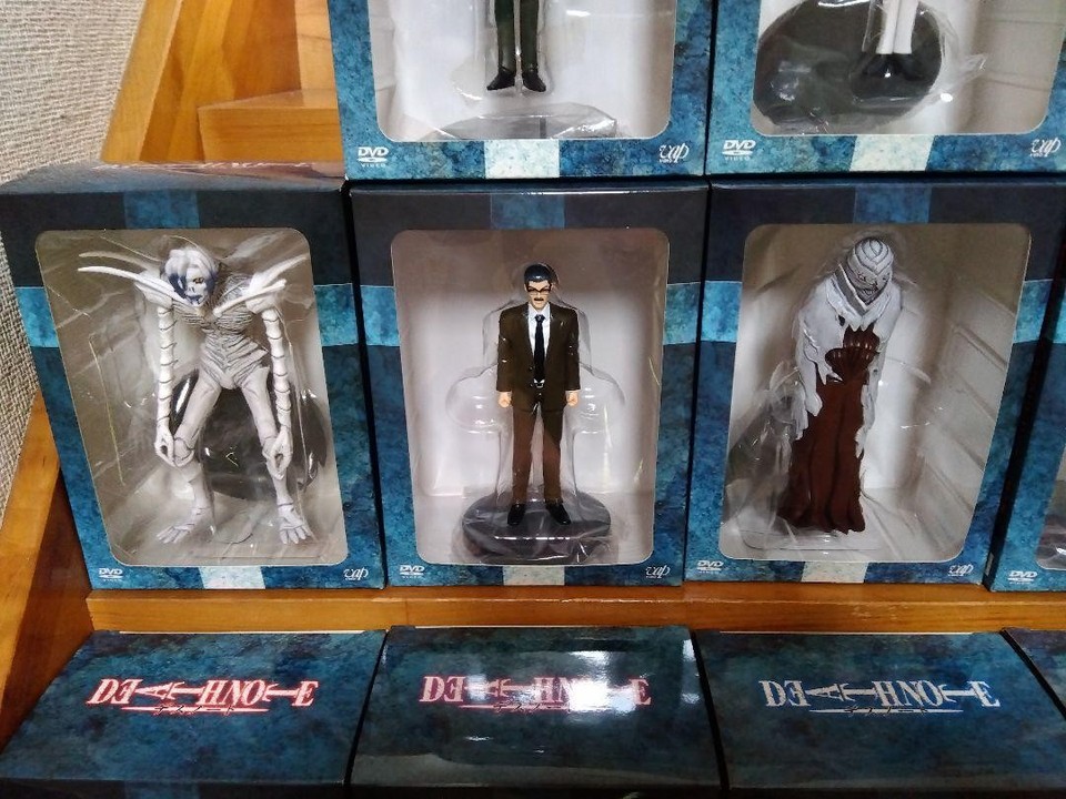 Death Note Figures Set of 13 Complete Anime DVD Limited Edition | eBay