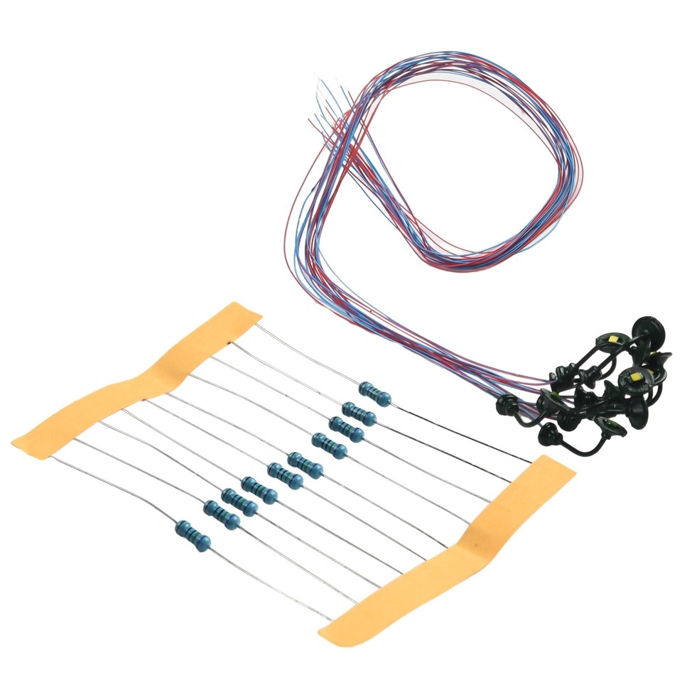 10pcs Light Complete Lamps Model Outdoor Goose Neck HO Scale Hanging ...