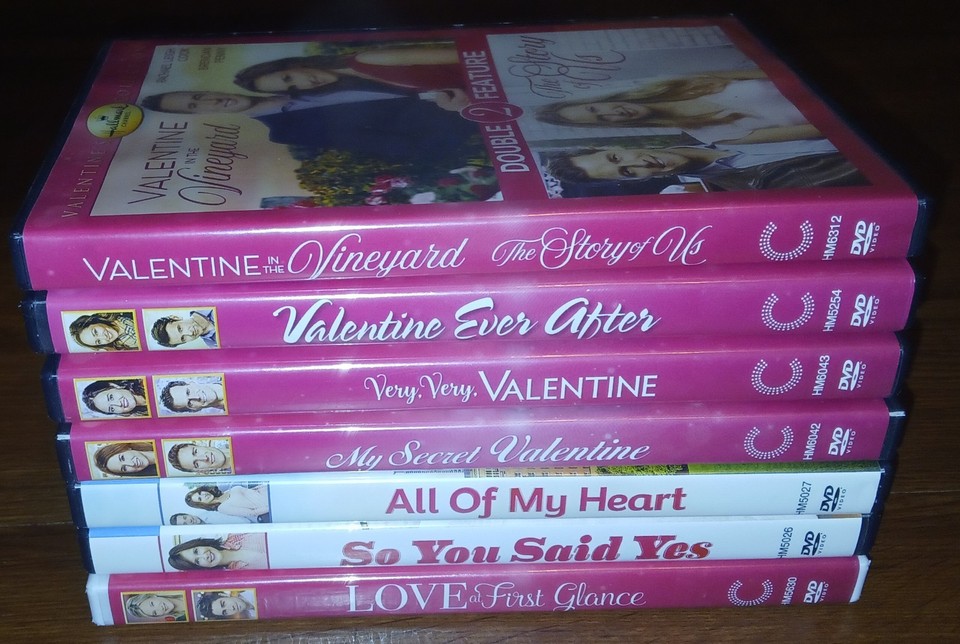 Lot of 8 Hallmark Channel Valentine Love Romance Movies on 7 DVDs | eBay