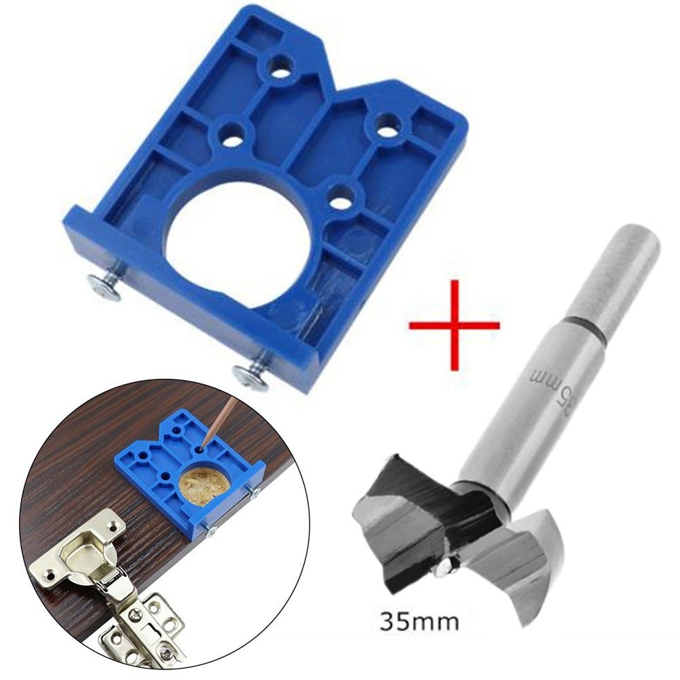 Pocket Clamp Hinge Jig Cabinet Mounting Installation Hand Tools Useful ...