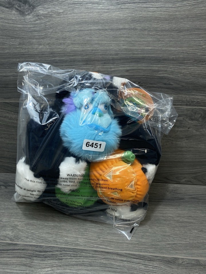 Disney Store Monsters Inc Sully Blue Monster Halloween Plush Toy 13 ...