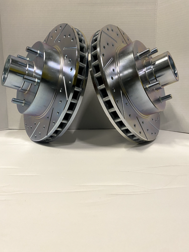 Front Brake Rotors Pair Ford E150 Van F150 Pickup Truck 2WD | eBay