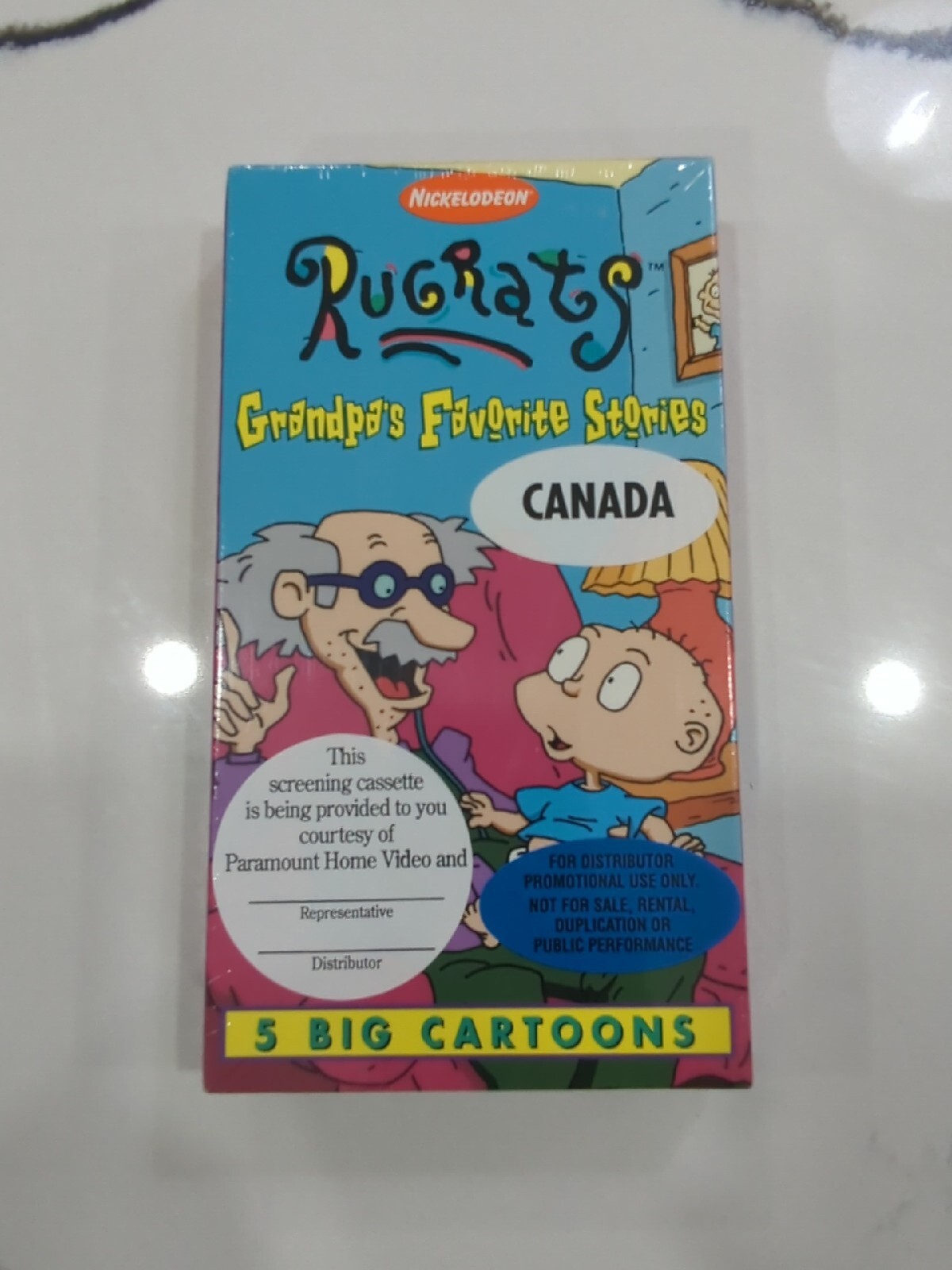 Rugrats Grandpas Favorite Stories Vhs