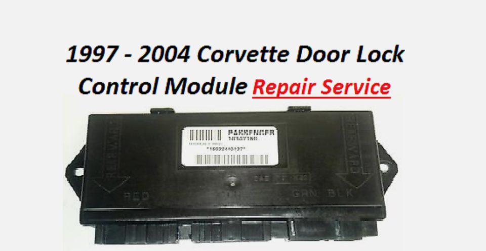 1997-2004 C5 Corvette Power Door Lock Control Module Unit REPAIR | eBay
