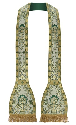 Green Roman Clergy Stole Vestment Chasuble Cope Estola Verde Stola SZ76 ...