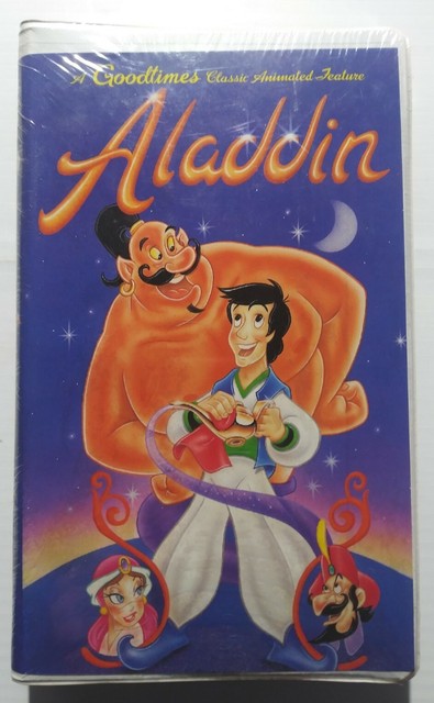 Goodtimes Classic Platinum Series Aladdin (vhs#7083 1993 Clamshell) for ...