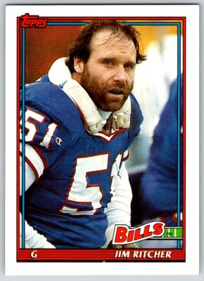1991 TOPPS JIM RITCHER BUFFALO BILLS #58 | eBay