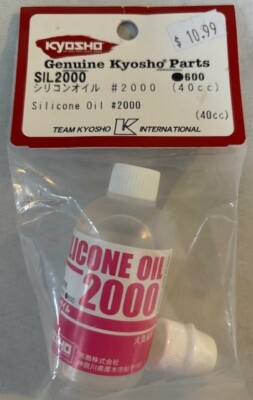 KYOSHO #SIL2000: Silicone Oil 2000, 40cc | eBay