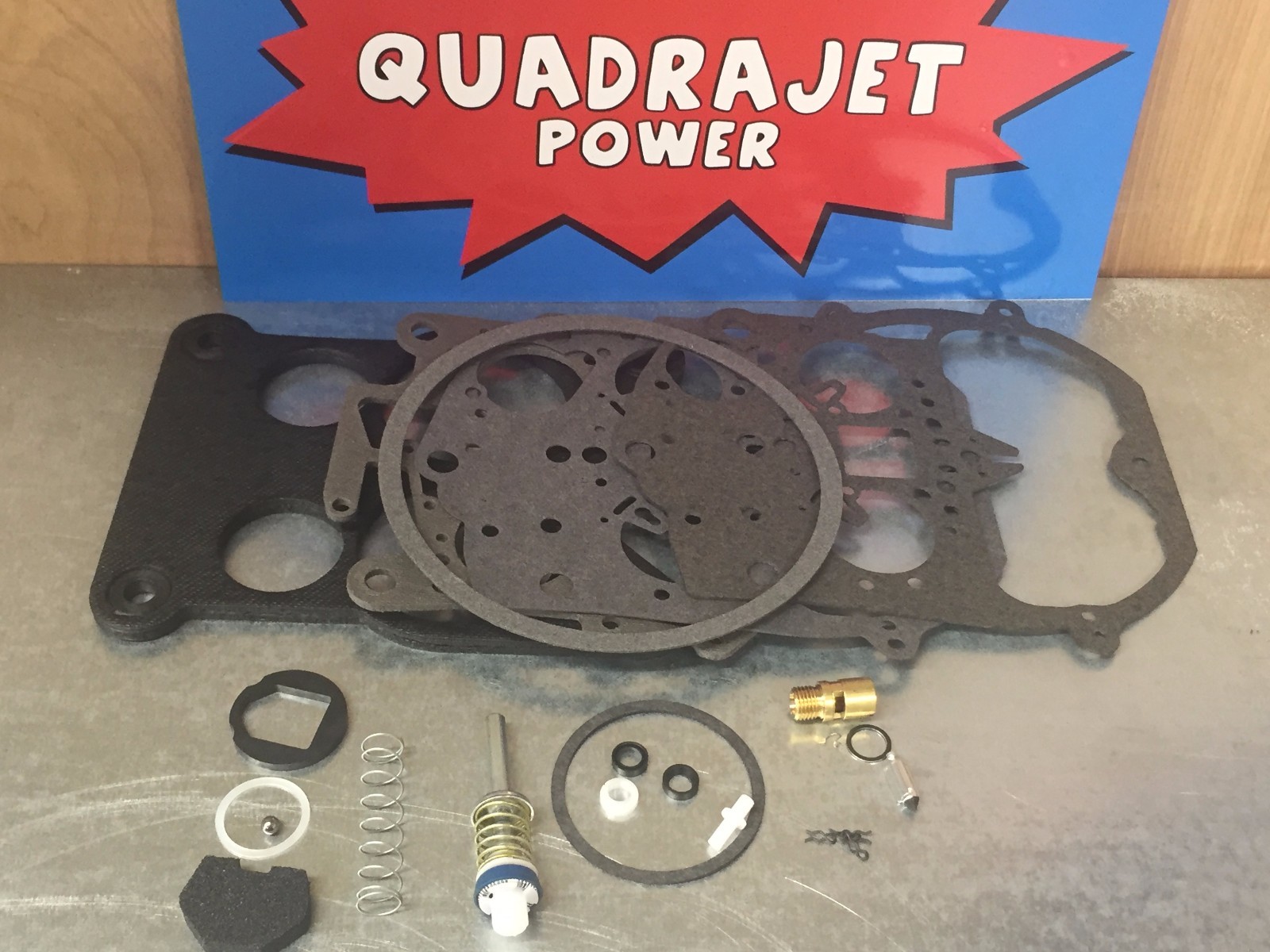 Quadrajet Rebuild Kit. Chevrolet 76-80, Chevy GMC truck 80-89 Best Kit ...