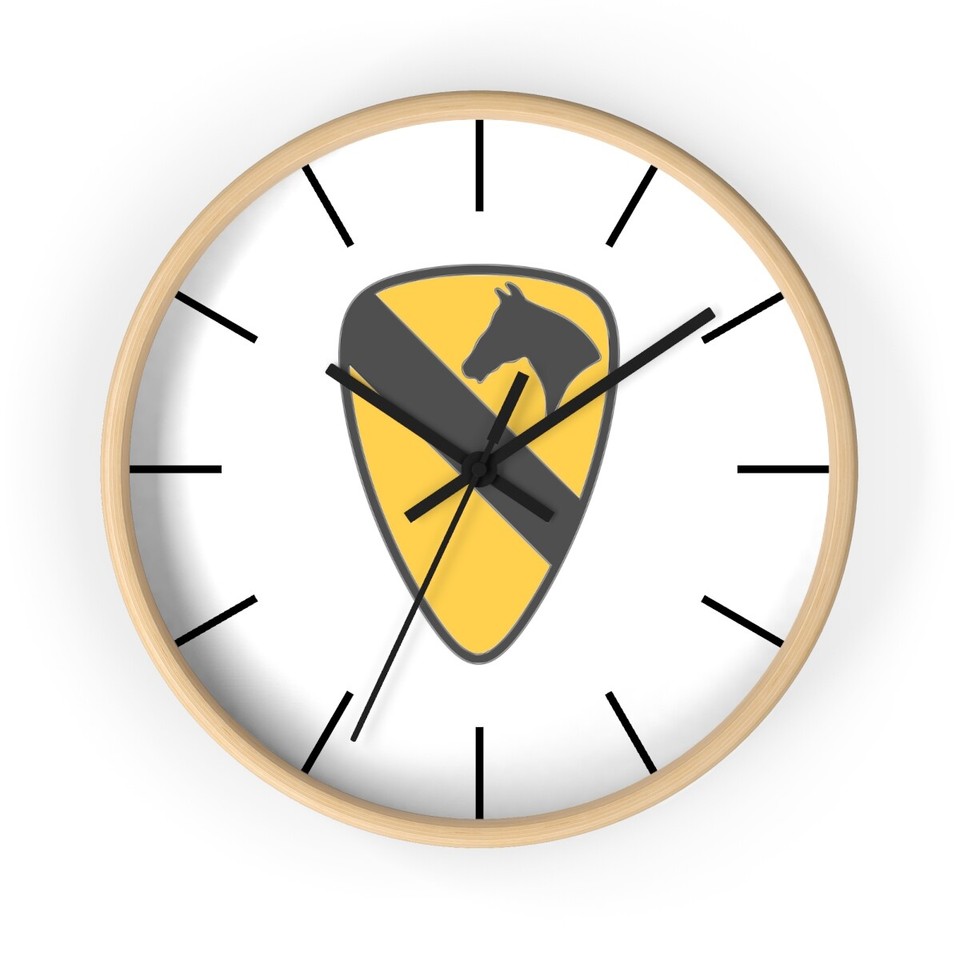 1st Cavalry Division Wall Clock | eBay