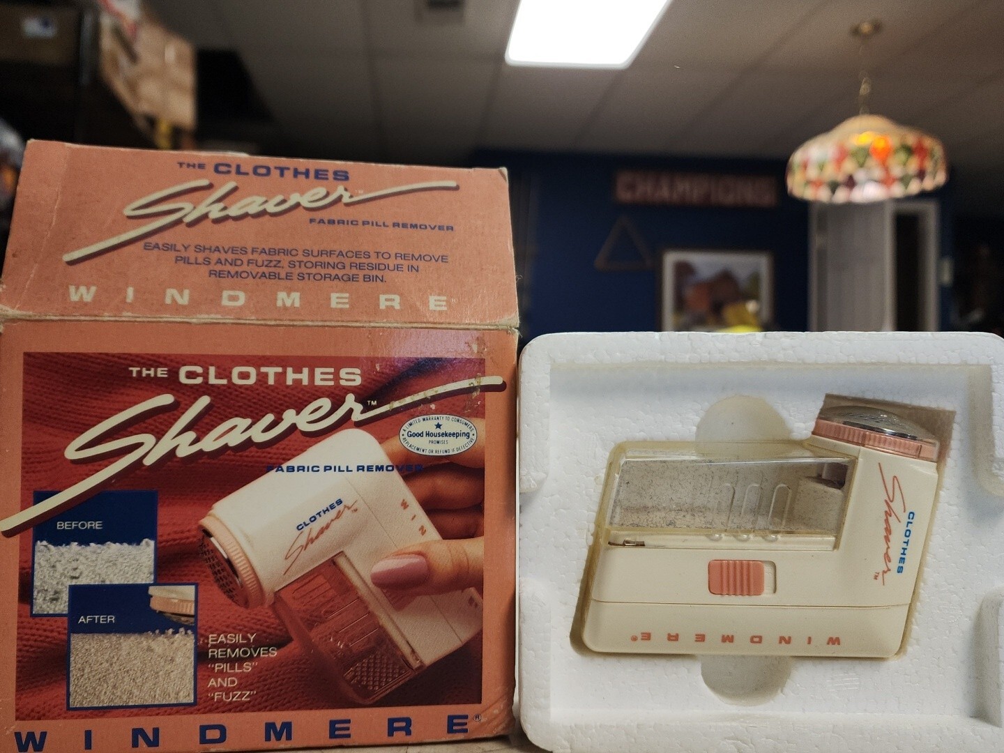 VINTAGE Windmere The Clothes Shaver Model Fabric Pill Remover | eBay