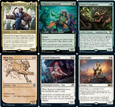 MTG Commander EDH Deck Sophia, Dogged Detective 100 Magic Cards - Deck ...