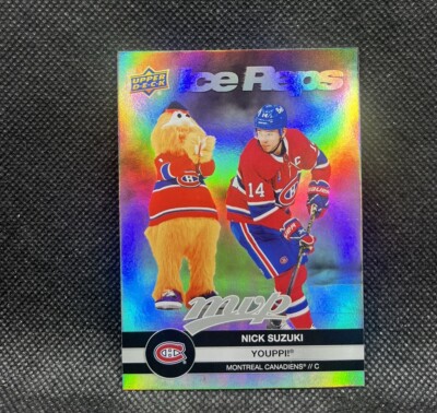Nick Suzuki Youppi! ICE REPS 2023-24 MVP NHL Hockey #IR-10 MASCOT ...