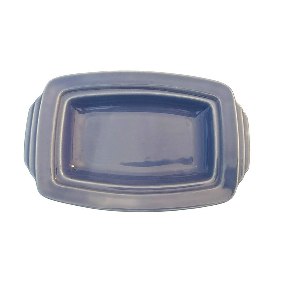 Homer Laughlin Harlequin Mauve Covered Butter Dish 1/2 LB Size | eBay