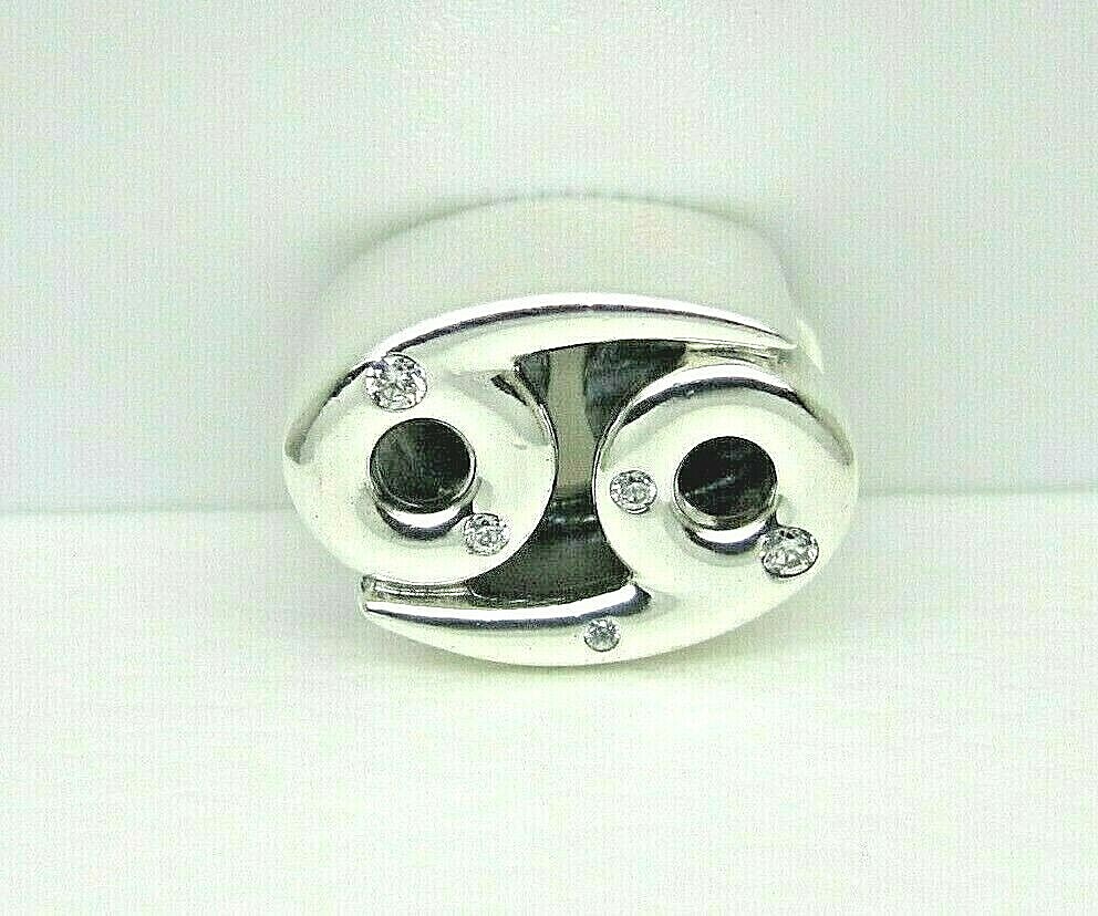 Authentic PANDORA #798434c01 Sparkling Cancer Zodiac Charm With Clear ...