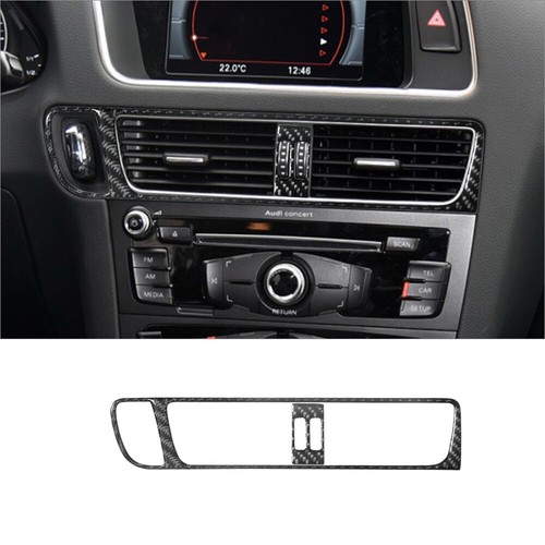 For Audi Q5 2009-2017 Carbon Fiber Interior Center Air Vent Cover Trim ...