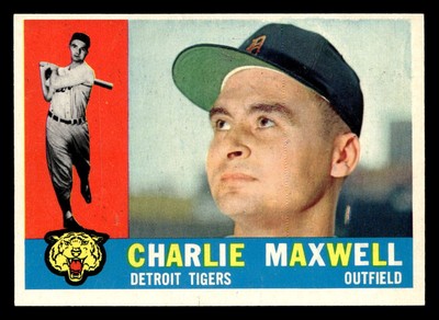 1960 Topps #443 Charlie Maxwell Near Mint Tigers ID:468017 | eBay