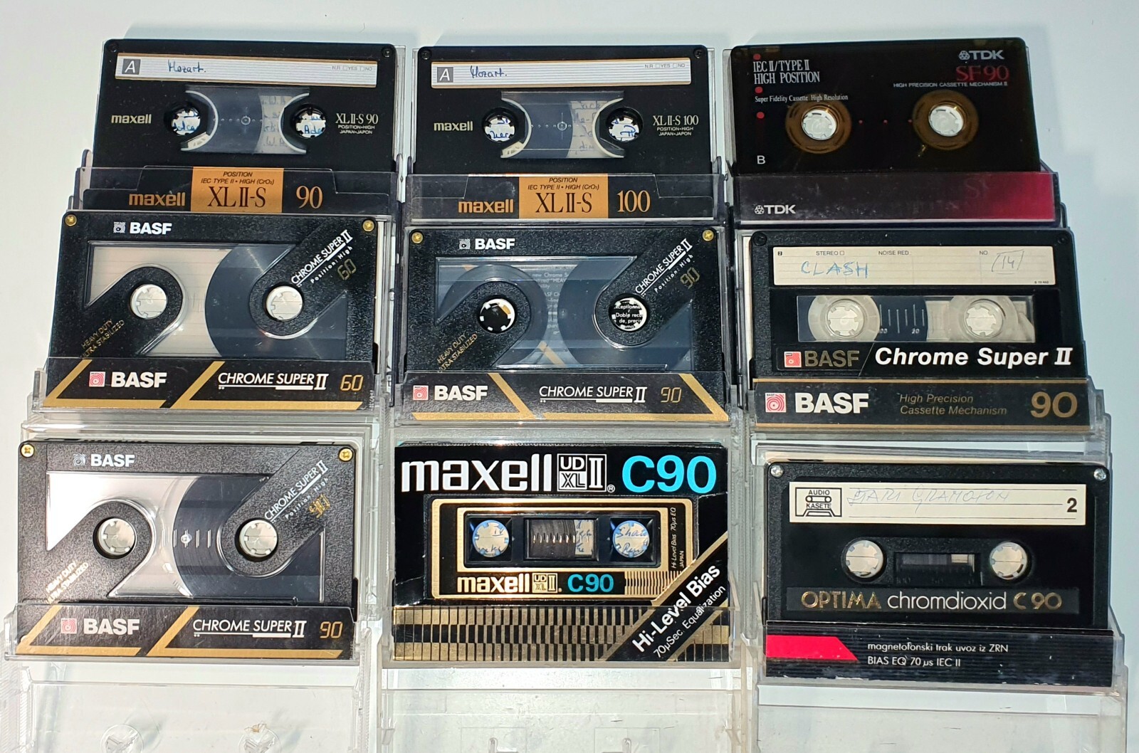 Lot TDK BASF Chrome Type 2 Cassette Tape vintage used | eBay