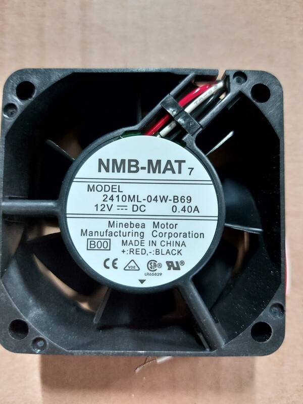 Lot of 10 units NMB 2410ML-04W-B69 12V 0.40A fan | eBay