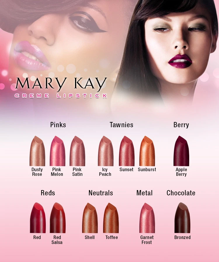 Mary Kay Lipstick Chart