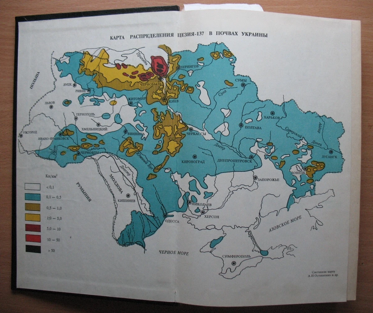 Chernobyl Disaster Map