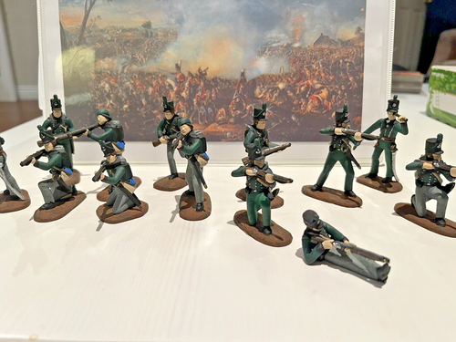54mm 1/32 Napoleonic King’s German Legion /British 95th Rifles- Painted ...