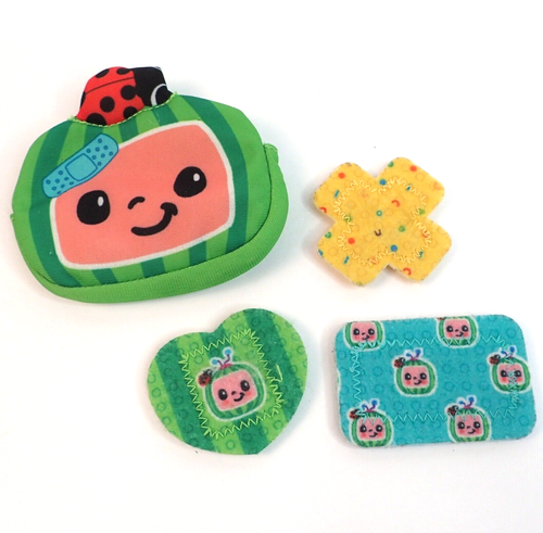 CoComelon Boo Boo JJ Plush Replacement Band-Aids and Bag | eBay