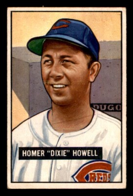 1951 Bowman Baseball #252 Dixie Howell VG/EX | eBay