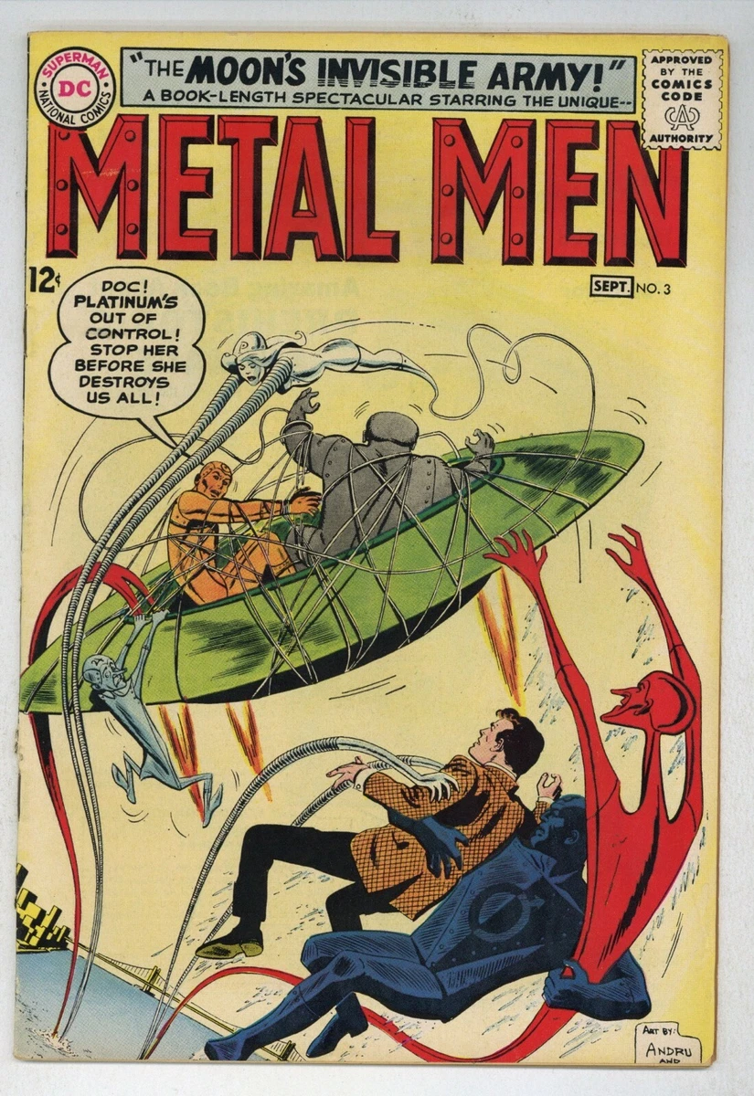 Metal Men Iron Dc Comics