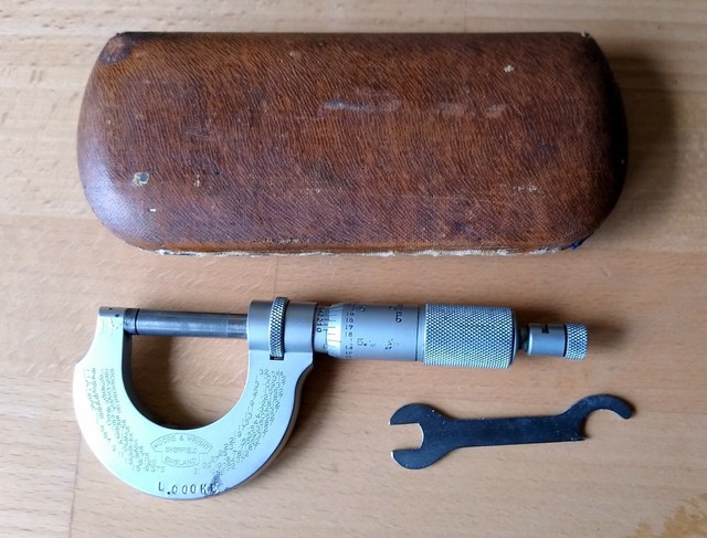 Vintage Moore & Wright 961B Micrometer - 1 Inch for sale online | eBay