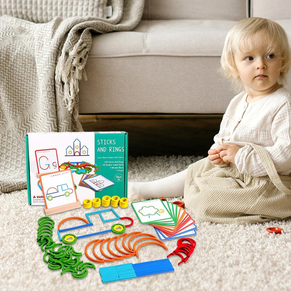 Smart Sticks For Kids Educational Puzzle Game Logic Thinking | eBay