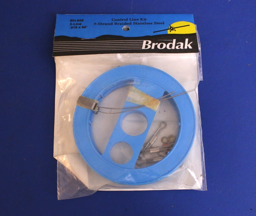Brodak Control Line Kit .015" x 60' - Lot FN | eBay