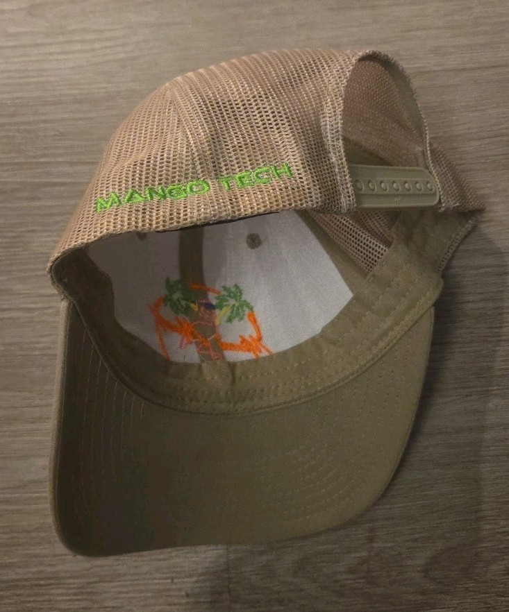 MIAMI MANGO CANNABIS LOGO SNAPBACK HAT Orange MANGO TECH | eBay