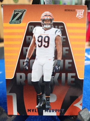 2023 Zenith Football Myles Murphy RC | eBay