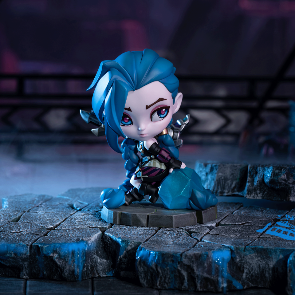 LoL League of Legends Arcane Jinx Figure Riot Games Authentic Goods | eBay