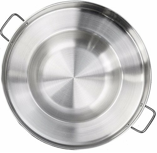 Large 22 Inch Round Stainless Steel Comal Wok Griddle Taco Multi Cooker ...