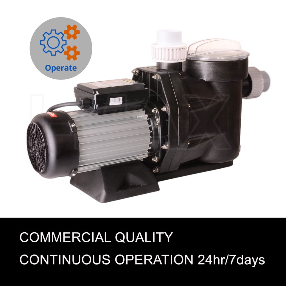 TDKMAN 2000W Swimming Pool Pump Spa Water Electric Self Priming Flow ...