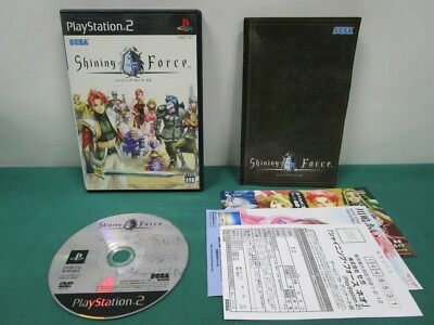 PlayStation2 -- Shining Force Neo -- postcard & leaflet. PS2. JAPAN ...