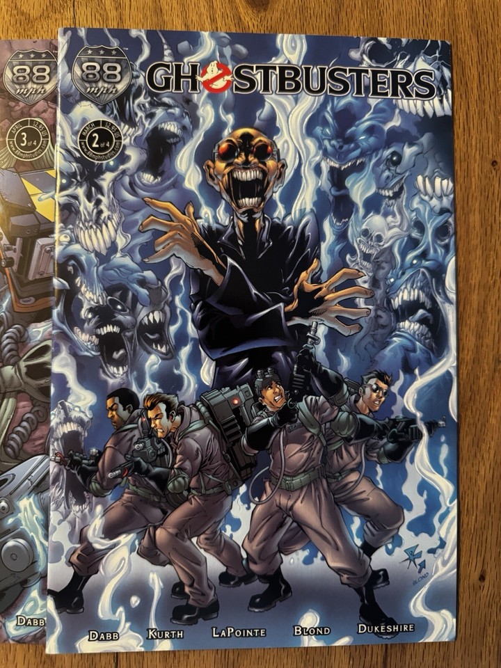 Ghostbusters Legion #1-4 | #1 2nd Print | Complete Set | 88 MPH Studios ...