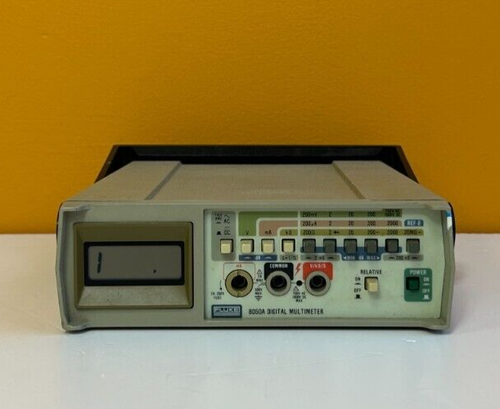 Fluke 8050A 4.5 Digit Display, 1000 VDC, 750 VAC, Digital Multimeter ...