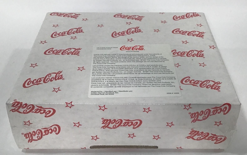 Vintage Coca Cola Gift Set 2 Glasses & 2 Coke Bottles w Metal Tray 1997 ...