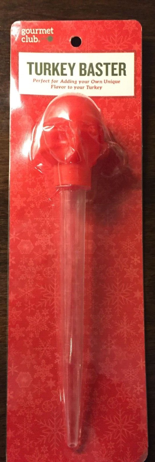 Gourmet Club Turkey Baster Kitchen Utensil, Bulb is a Red Santa Hat ...
