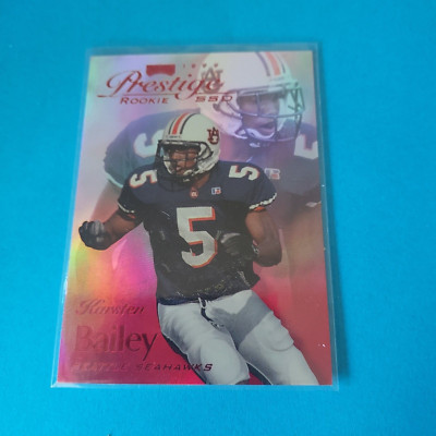 Karsten Bailey 1999 Playoff Prestige Rookie SSD #B193 Seahawks SN#380/ ...